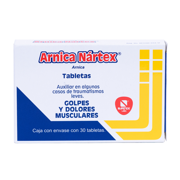 Arnica Nartex® Tabletas - FarmaHabit